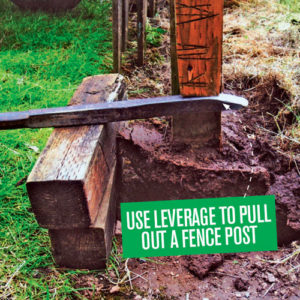 How To Pull Out A Fence Post – Australian Handyman Magazine