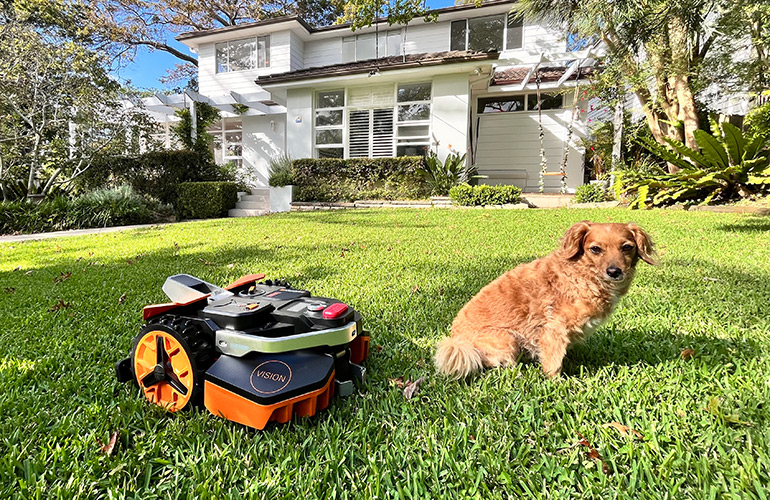 REVIEW: Super-intelligent, dog-detecting robot lawn mower - Australian ...